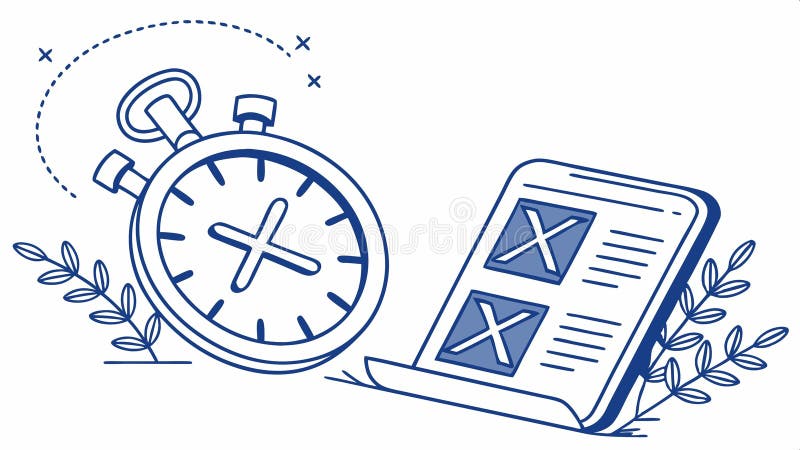 Compass and Newspaper, Navigation and Information Theme Vector Design ...