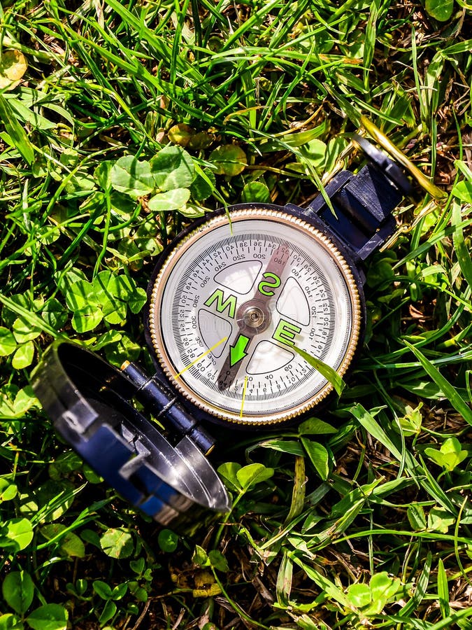Compass Orientation Concept Stock Image - Image of navigation, compass ...
