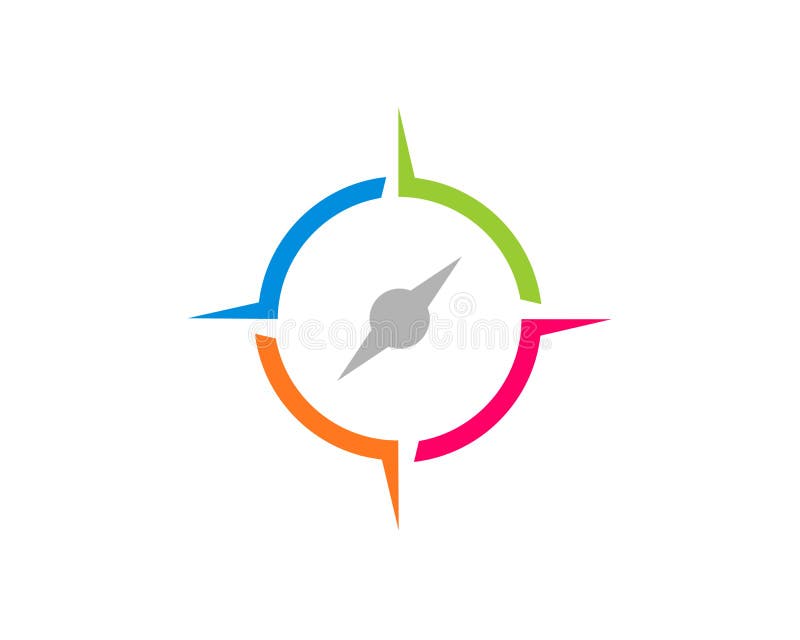 Rainbow Compass Stock Illustrations – 638 Rainbow Compass Stock ...