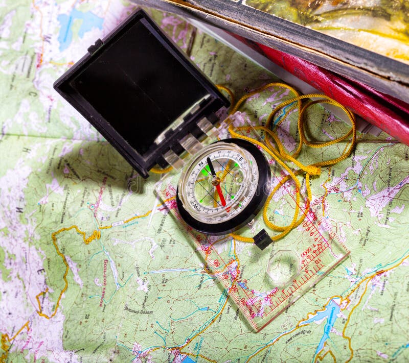 Compass stock photo. Image of journey, paper, abstract - 52620844