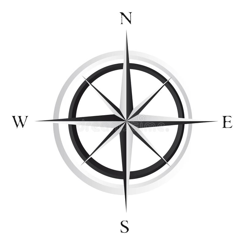 Compass Rose stock vector. Illustration of earth, adventure - 6251464