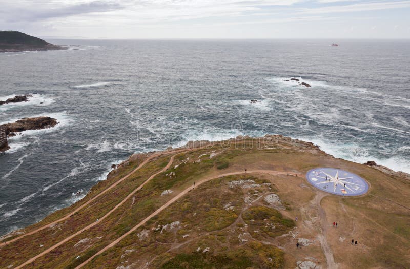 Compass rose stock photo. Image of coruna, atlantic, galicia - 26059632
