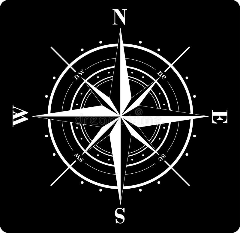 Ancient Compass Rose Stock Illustrations – 2,174 Ancient Compass Rose ...