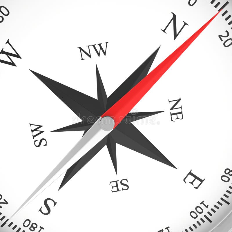 Compass rose abstract stock illustration. Illustration of arrow - 51108656