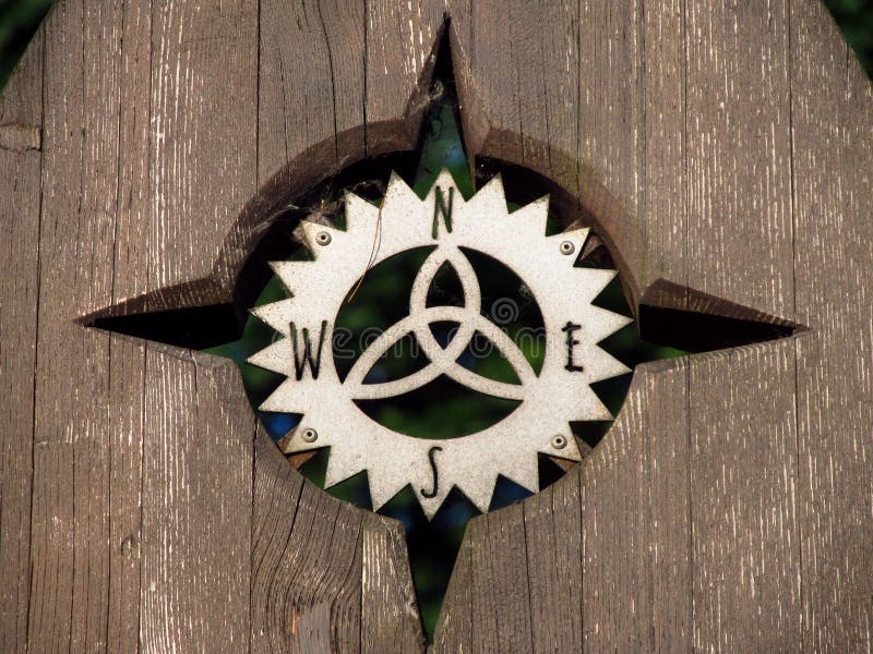 Wood Carved Compass Rose Illustration Stock Photos - Free & Royalty ...