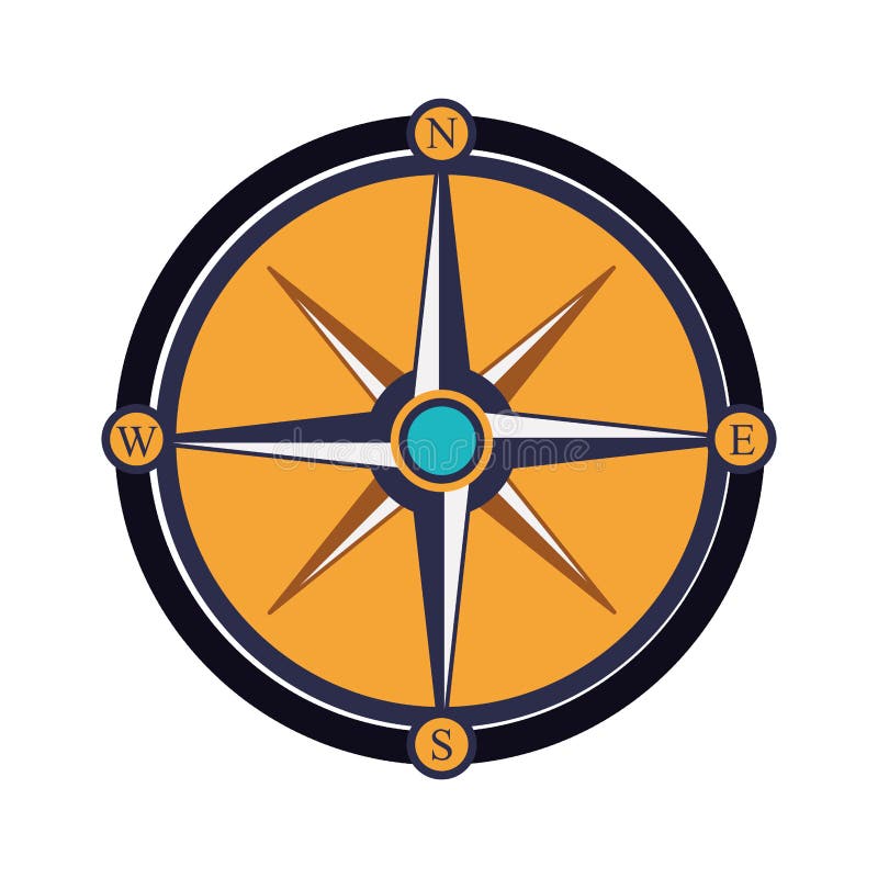 Compass rose design stock vector. Illustration of direction - 79814830