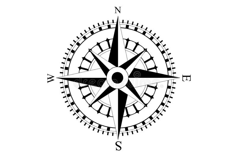 Abstract Compass Rose Image Logo Stock Illustrations – 3,382 Abstract ...