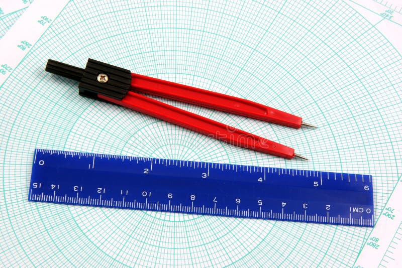 Compass and ruler stock photo. Image of radius, engineer - 11548464