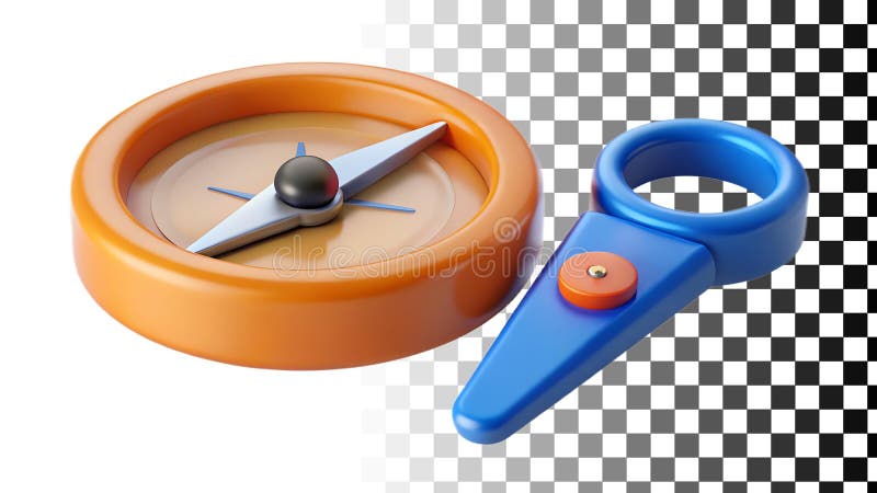 Compass and Ruler Tools, Measurement and Geometry, Math and Precision ...