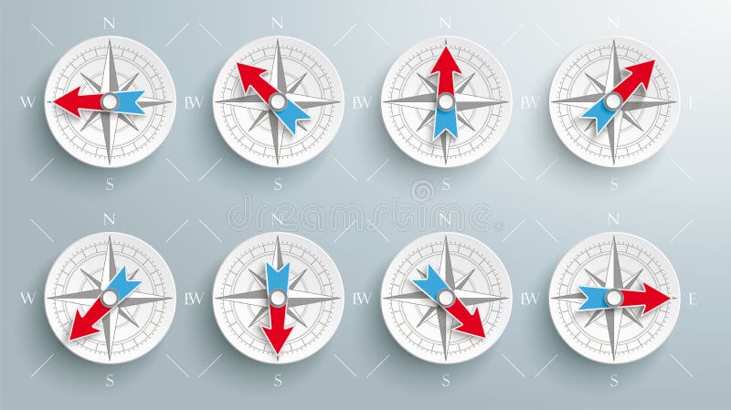 Travel Header Compass Stock Illustrations – 146 Travel Header Compass ...