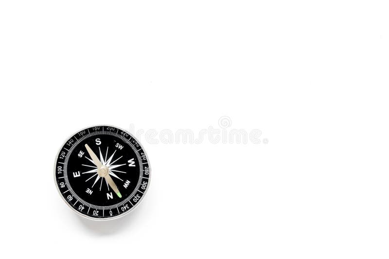 Compass and small atlas stock photo. Image of travel, world - 4817848
