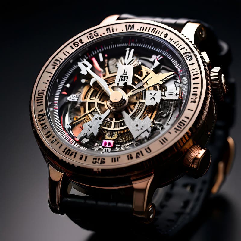 A Compass and a Smartwatch Morphed Together Creating a Werable Stock ...