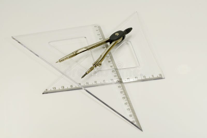 Compass and ruler stock photo. Image of radius, engineer - 11548464