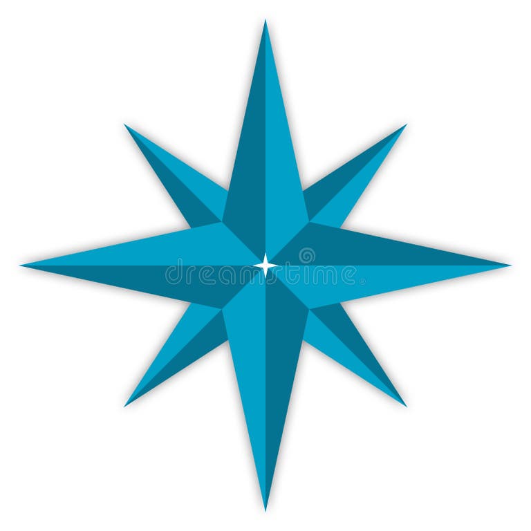 Nautical Star Compass Stock Illustrations – 16,519 Nautical Star ...