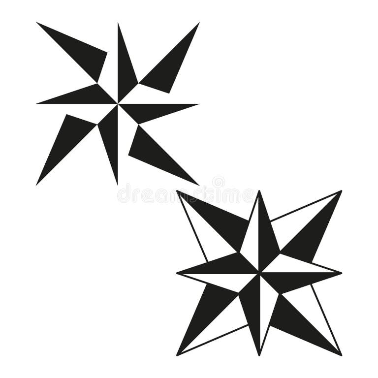 Point Star Compass Stock Illustrations – 5,419 Point Star Compass Stock ...