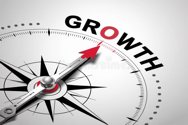 Compass Structure Points Towards Growth, Symbolizing Direction in ...