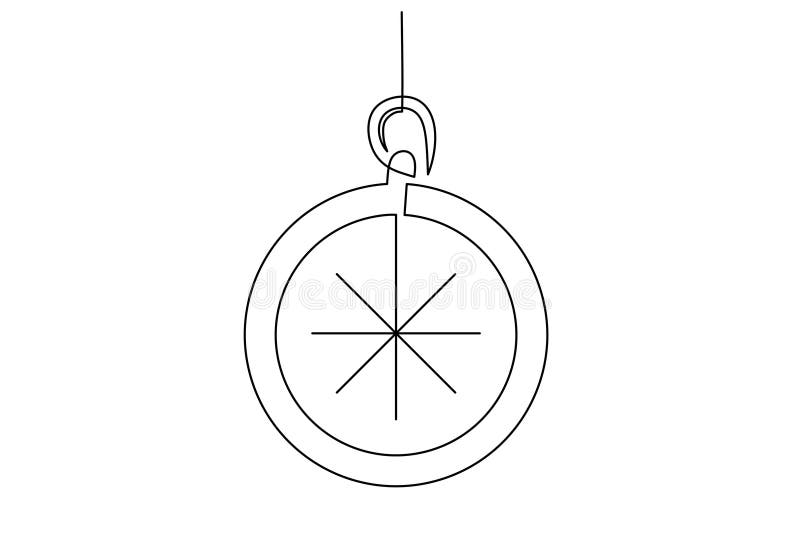 Line Art Compass Stock Illustrations – 16,526 Line Art Compass Stock ...