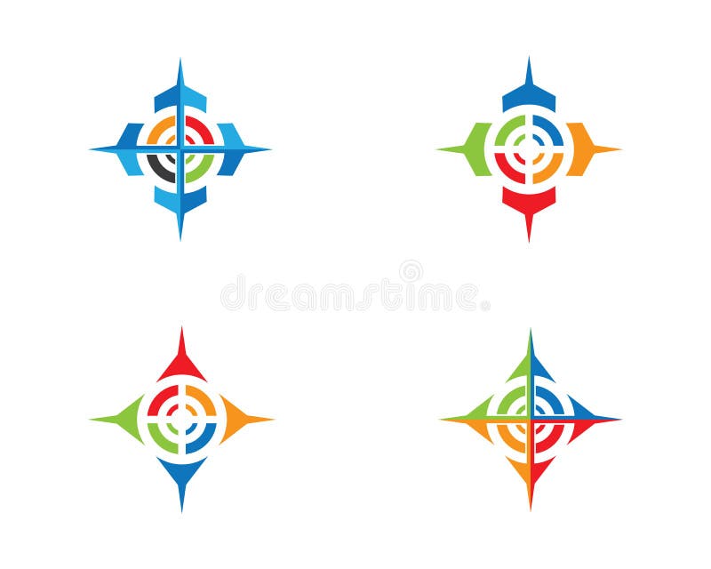 Compass symbol vector icon stock vector. Illustration of compass ...