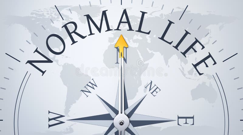 New Normal Life 2020 Vector Illustrations Stock Vector - Illustration ...