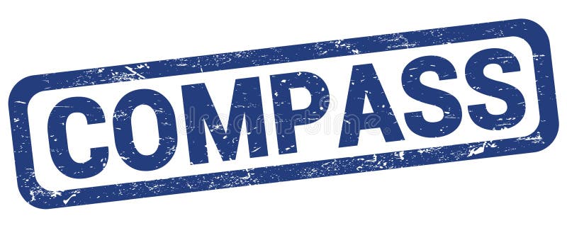 A Compass with Text and Icons - Change Stock Illustration ...