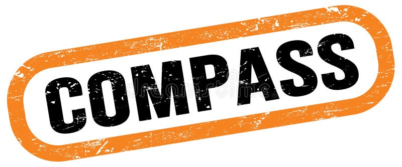 A Compass with Text and Icons - Change Stock Illustration ...