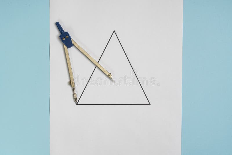 Compass and Triangle stock photo. Image of ruler, compass - 432806