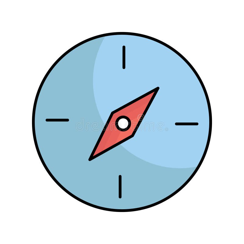 Compass Vector Icon Which Can Easily Modify or Edit Stock Vector ...