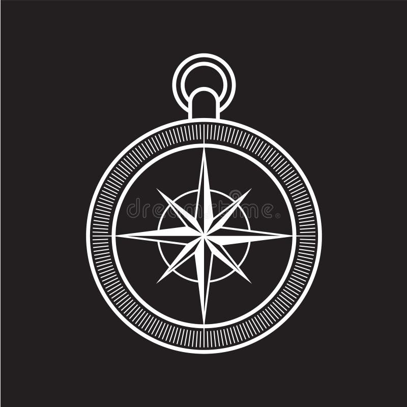 Compass. Vector Illustration Decorative Design Stock Vector ...