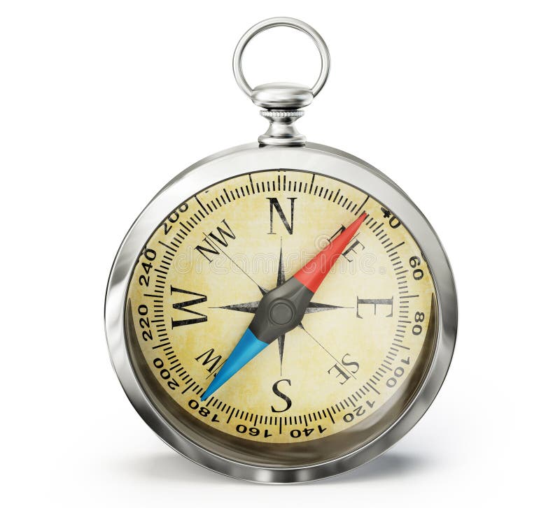 Vector Compass XXL Detailed Icon Stock Vector - Illustration of ...