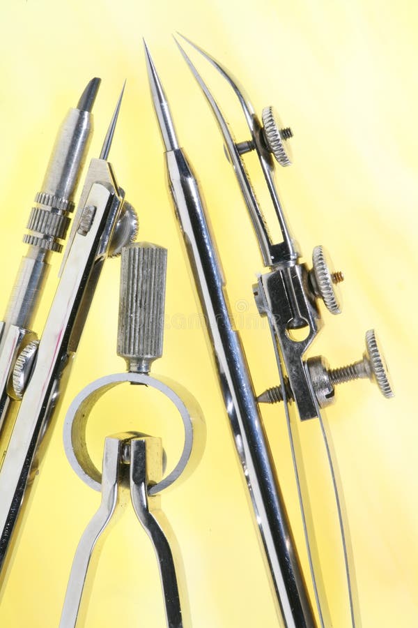 Compasses stock photo. Image of design, grooves, closeup - 2281440