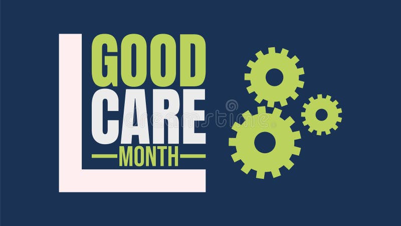 Compassion in Action. Celebrating Good Care Month Stock Vector ...