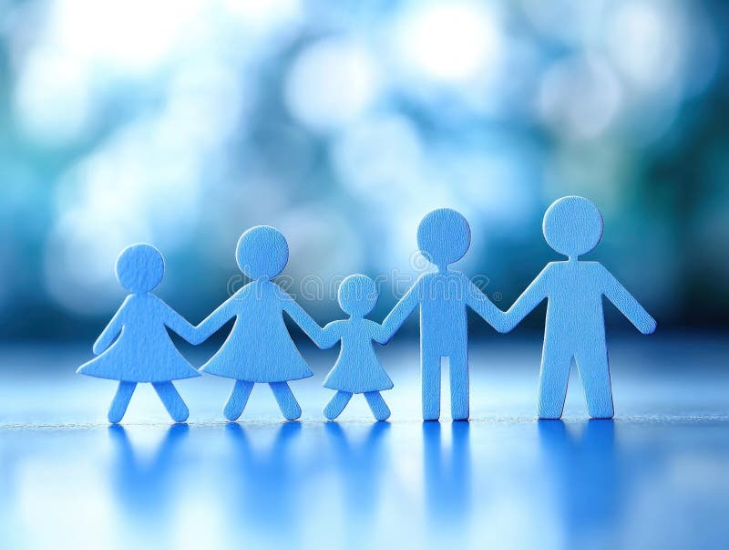 Compassion and Care Define this Protective Family Unit a Bond of Love ...