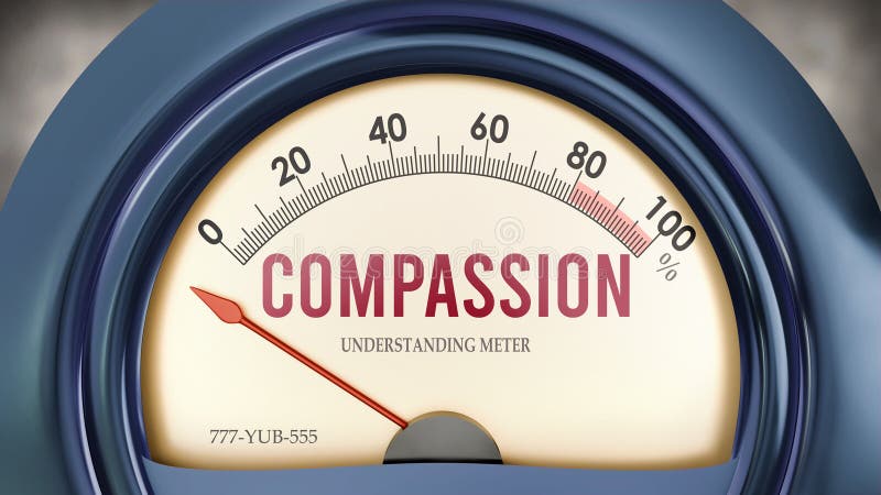 Compassion and Understanding Meter that Hits less Than Zero, Very Low ...