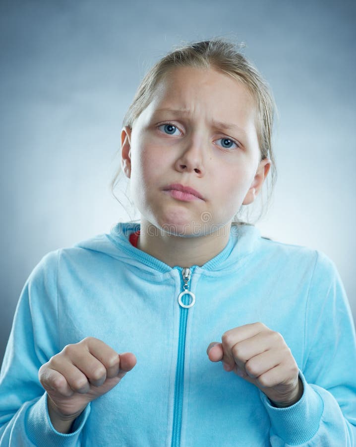 Stubborn Girl stock photo. Image of brunette, person - 30081612