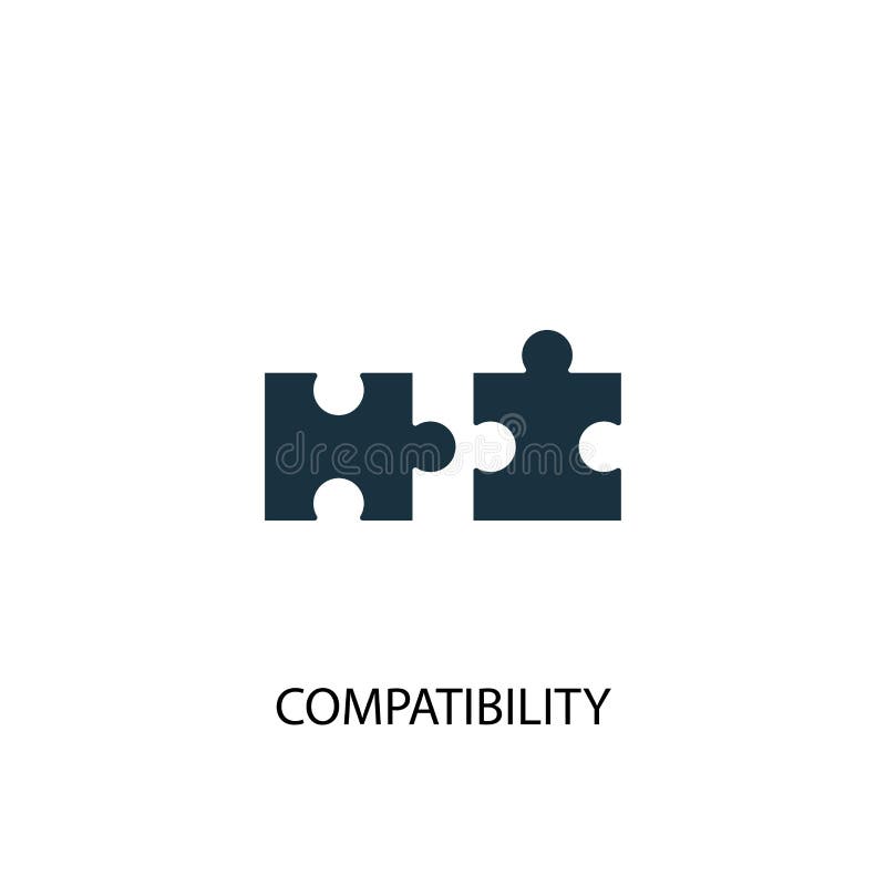 Compatibility Icon in Trendy Design Style. Compatibility Icon Isolated ...