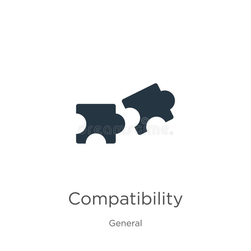 Compatibility Isolated Icon. Simple Element Illustration from General-1 ...