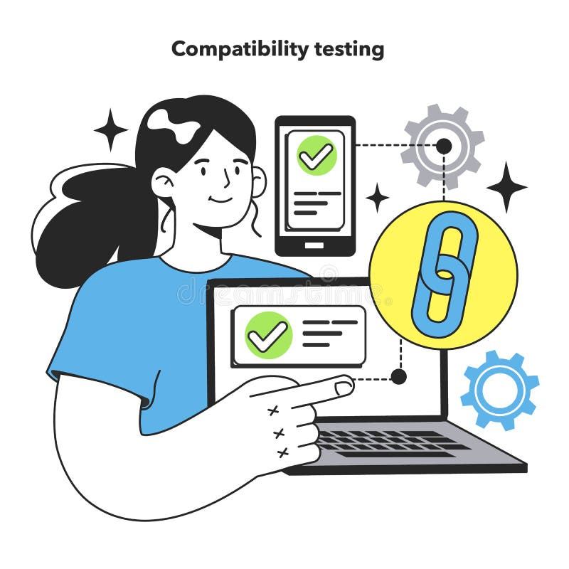 Software Compatibility Stock Illustrations – 410 Software Compatibility ...