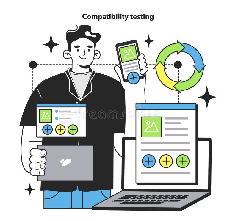 Software Compatibility Stock Illustrations – 410 Software Compatibility ...