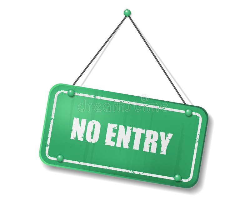 No Entry Sign Gold Stock Illustrations – 47 No Entry Sign Gold Stock ...