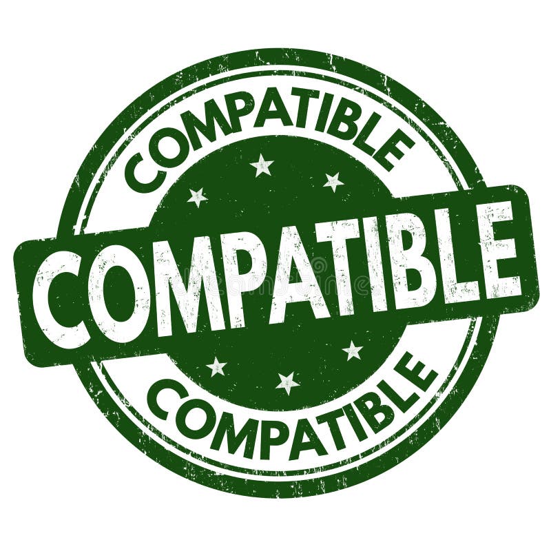 Compatible Grunge Rubber Stamp Stock Vector - Illustration of ...