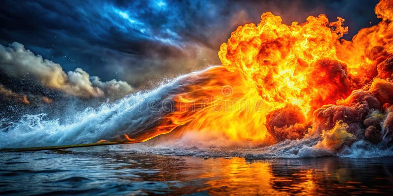 Rapid Water Suppression Effective Emergency Response To Fire Protecting ...