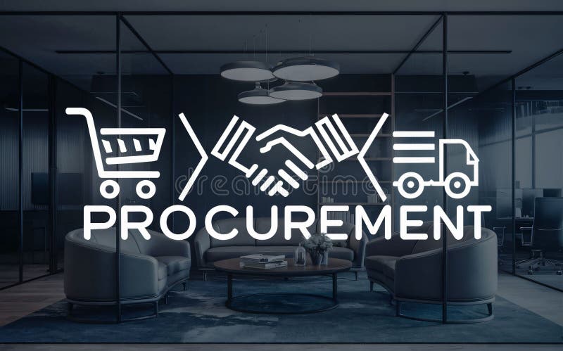 Illustration of the Word Procurement Stock Illustration - Illustration ...