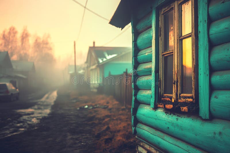 A Compelling Scene of a House Ablaze, Effective for Fire Prevention ...