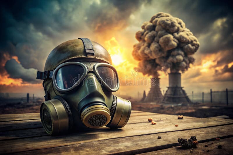 Minimalist Illustrations of Biological Warfare Threats Radiation ...