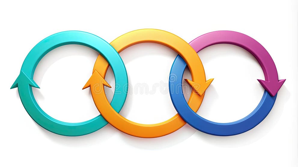 Seamless 3Step Process Workflow a Visual Guide To Continuous ...