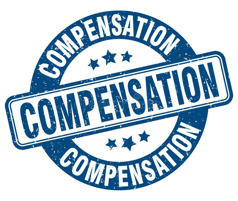 Compensation Stamp. Compensation Label. Round Grunge Sign Stock Vector ...