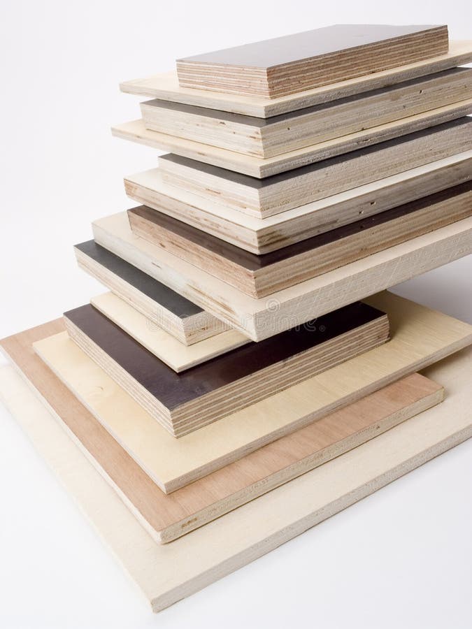 Compensato impilato fotografia stock. Immagine di legno - 2955578