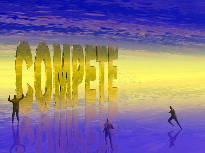 Victory stock illustration. Illustration of word, compete - 28280155