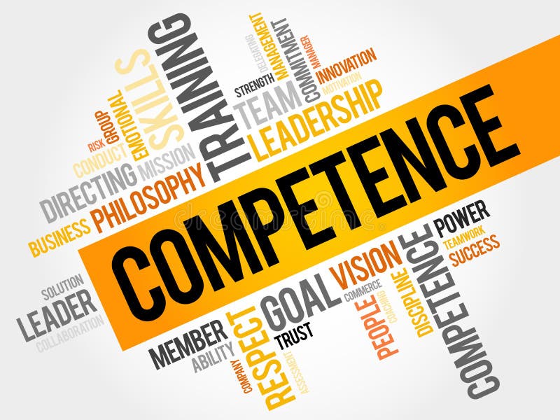 COMPETENCE Word Cloud Collage Stock Illustration - Illustration of ...