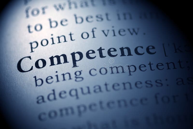 Competence stock photo. Image of word, page, close, competence - 78885418